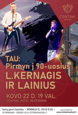 Koncertai | Bilietai į renginius!